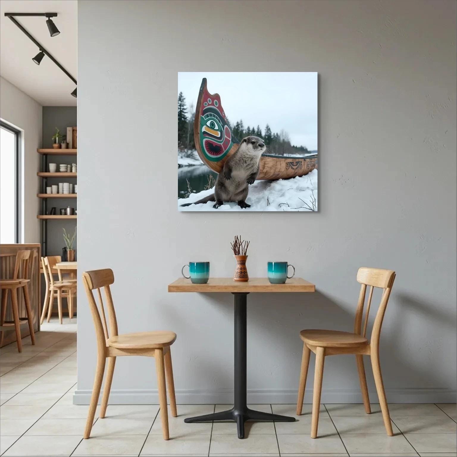 Haida First Nations Otter Wall Art Coast Salish Pacific Northwest Haida ...