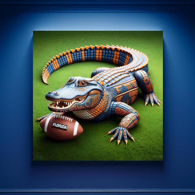 Florida Gators Art - Etsy