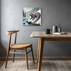 Haida First Nation Otter Wall Art Abstract Coast Salish Pacific ...