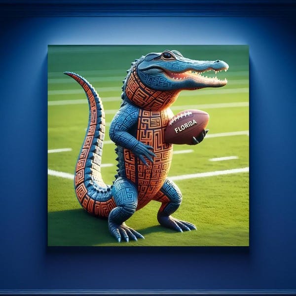 Florida Gators Art - Etsy