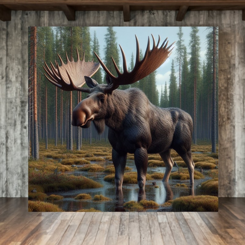 Wildlife Canvas Wall Art - Etsy