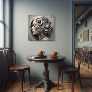 Conception Wall Art Morphic Dream #3 Abstract Watercolor Polymer Clay ...