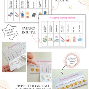 Muslim Daily Routine Flip Chart /visual Aid Chart for Boys Girls ...