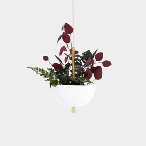 Hemisphere Planter — Modern Hanging Planter - Etsy