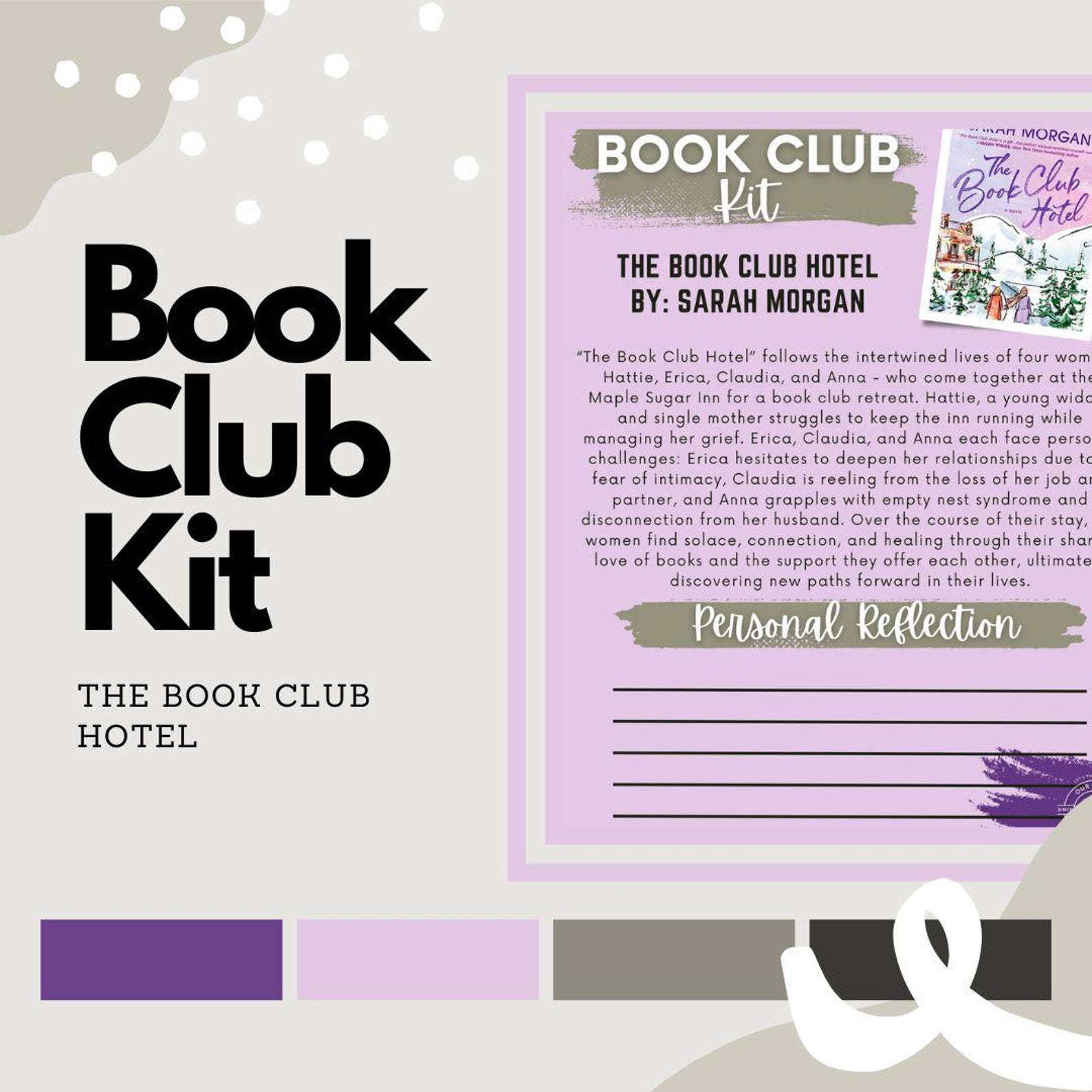 Book Club Kit - the Book Club Hotel - Etsy