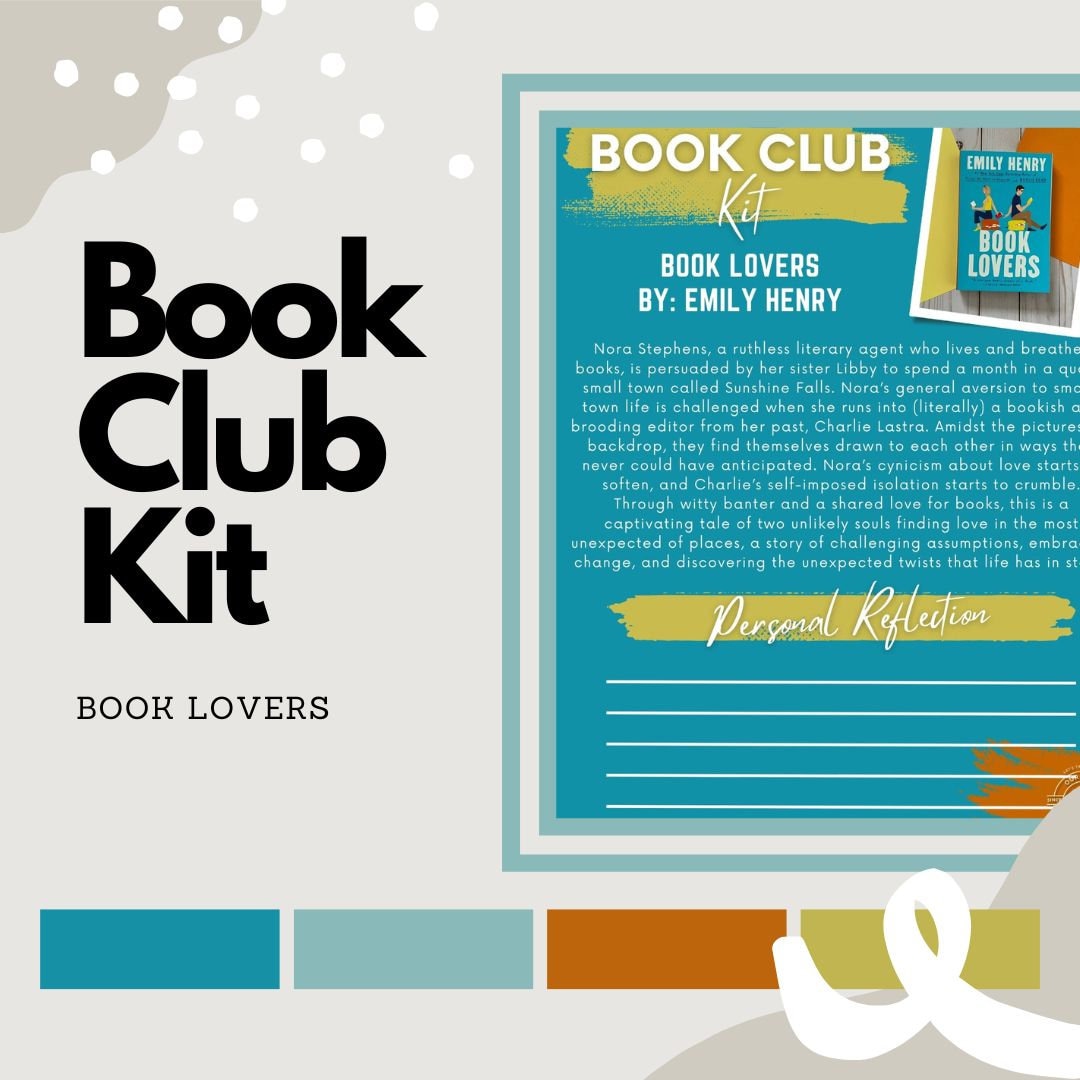 Book Club Kit - Book Lovers - Etsy