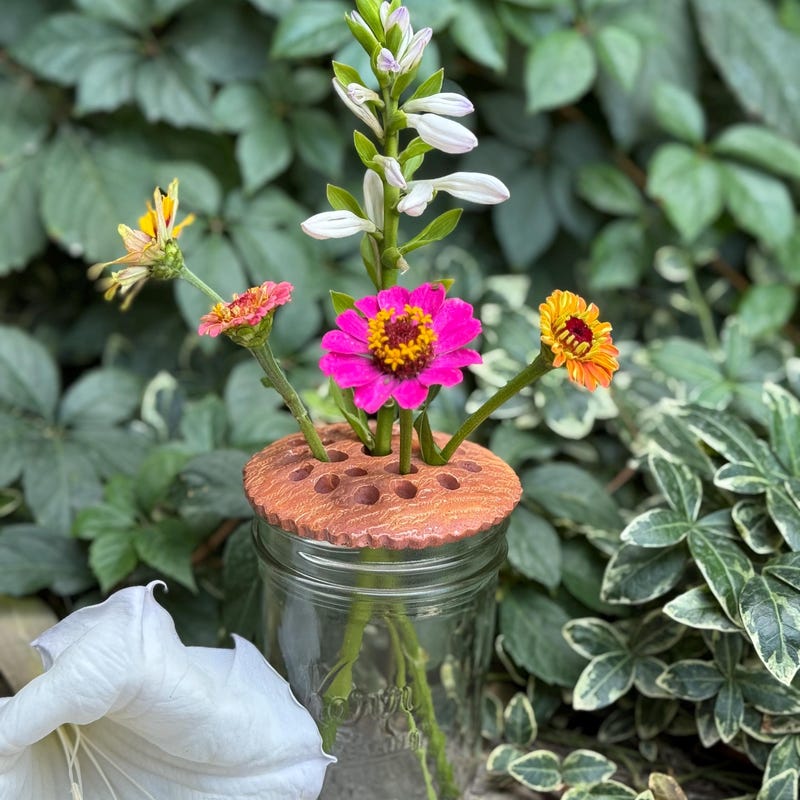 Flower Frog Vase - Etsy