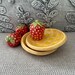 Waffle / Handcrafted Trinket Tray / Ceramic Drop Dish / Hand Shaped ...