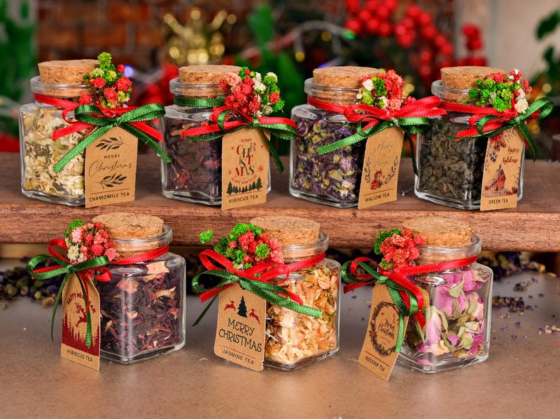 Christmas Gifts, Loose Leaf Tea Gift Box, Merry Christmas, Christmas ...