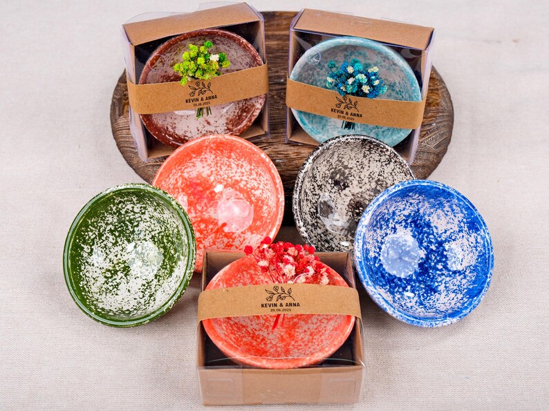 Unique Wedding Favors, Turkish Cini Ceramic Bowl, Bridal Shower Gift ...