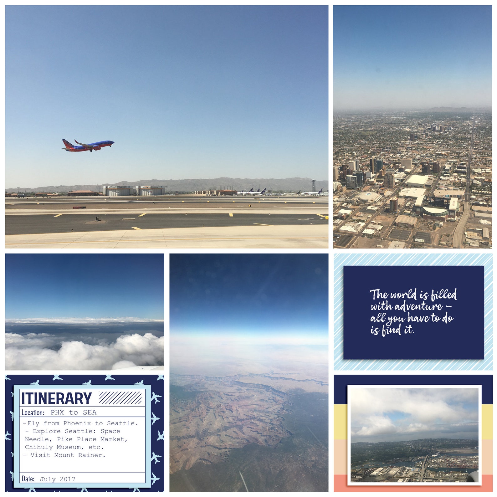 Travel Journaling Cards Project Life Cards - Etsy