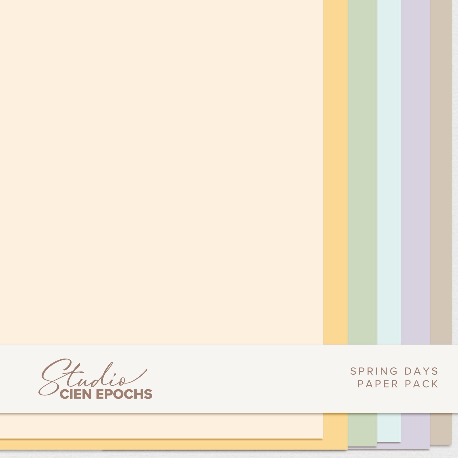 Spring Days Digital Scrapbooking Papers - Etsy
