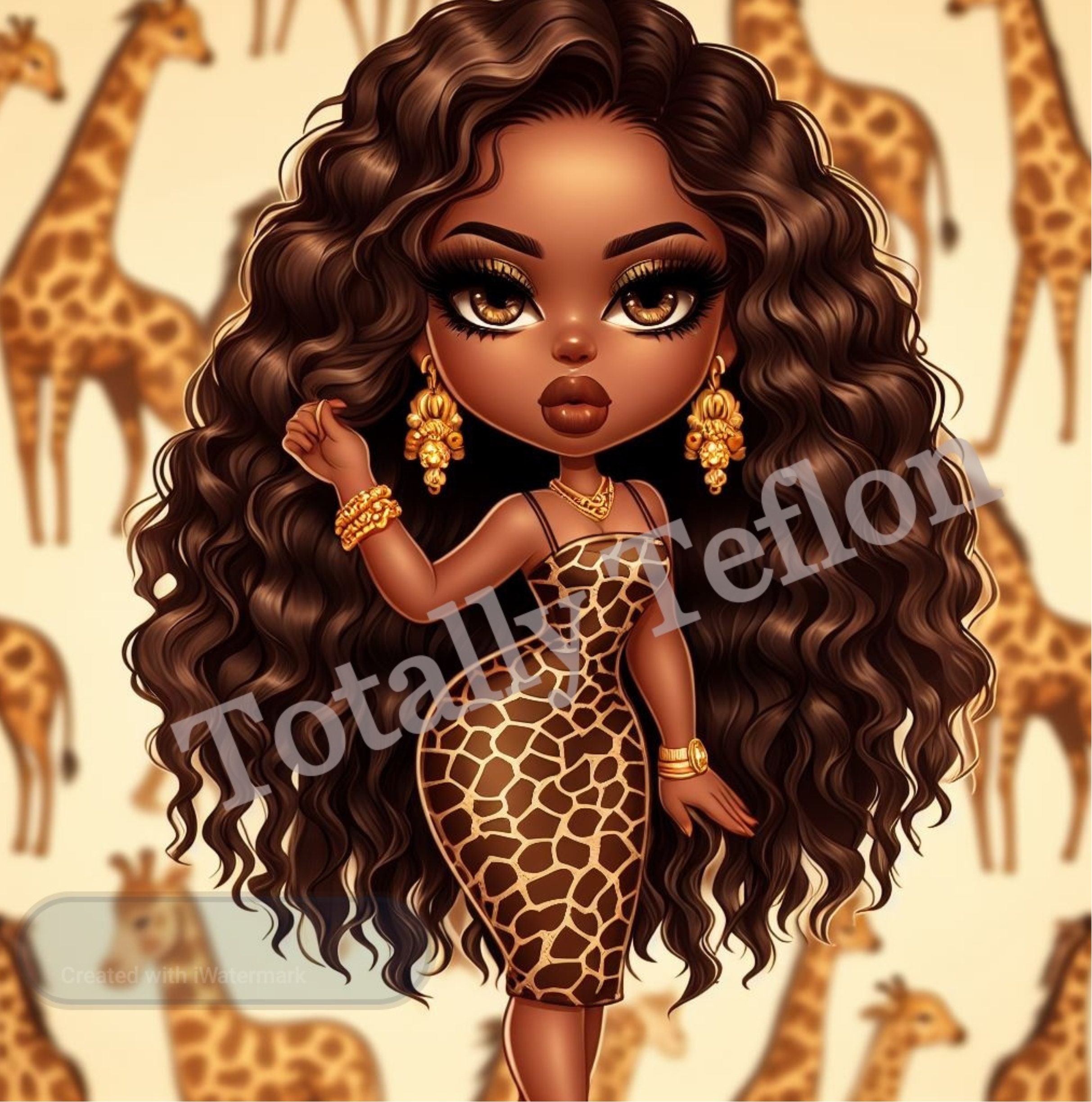 Animal Inspired Cartoon Chibis - Etsy
