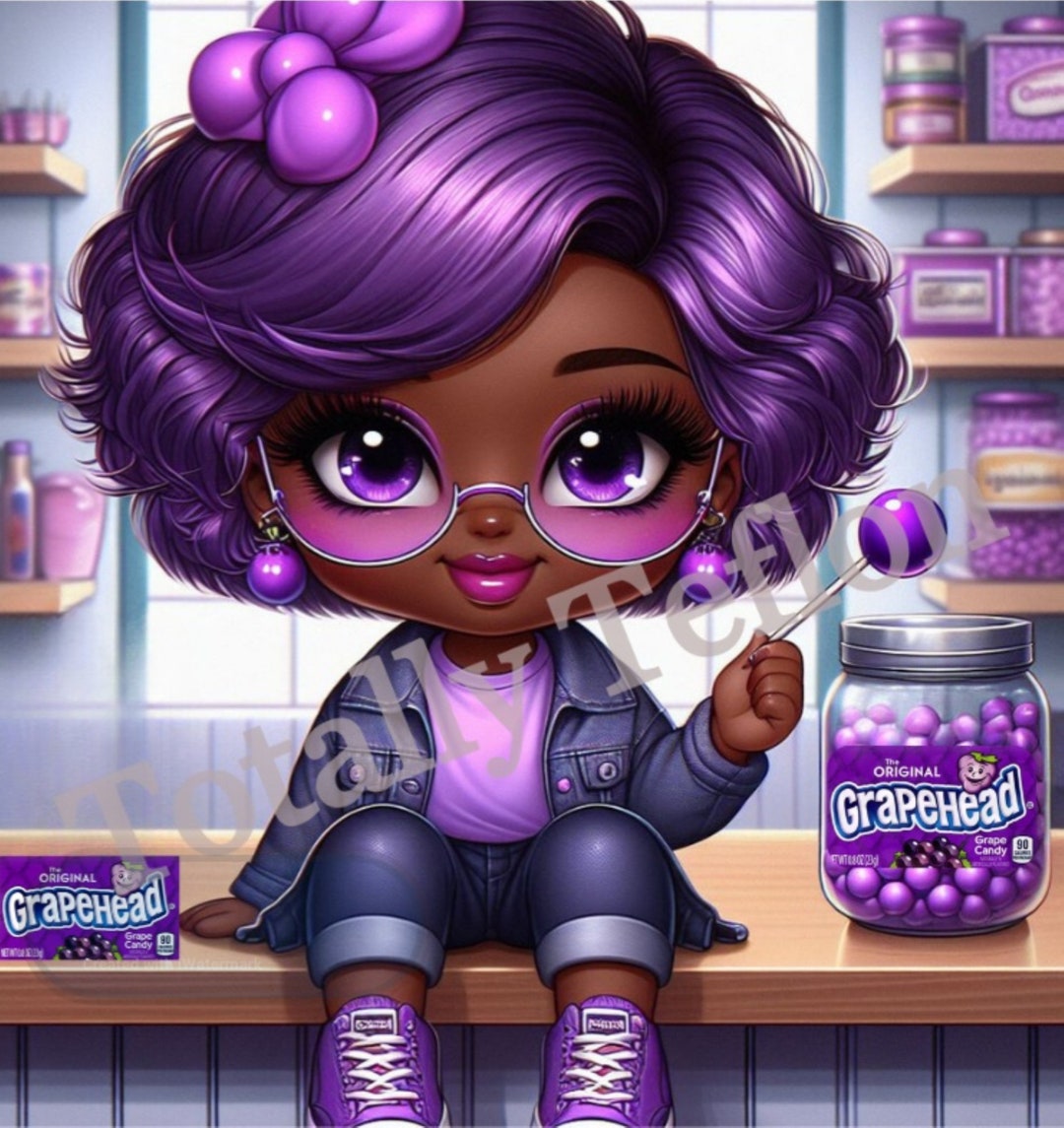 Candy Cuties Cartoon Chibis. - Etsy