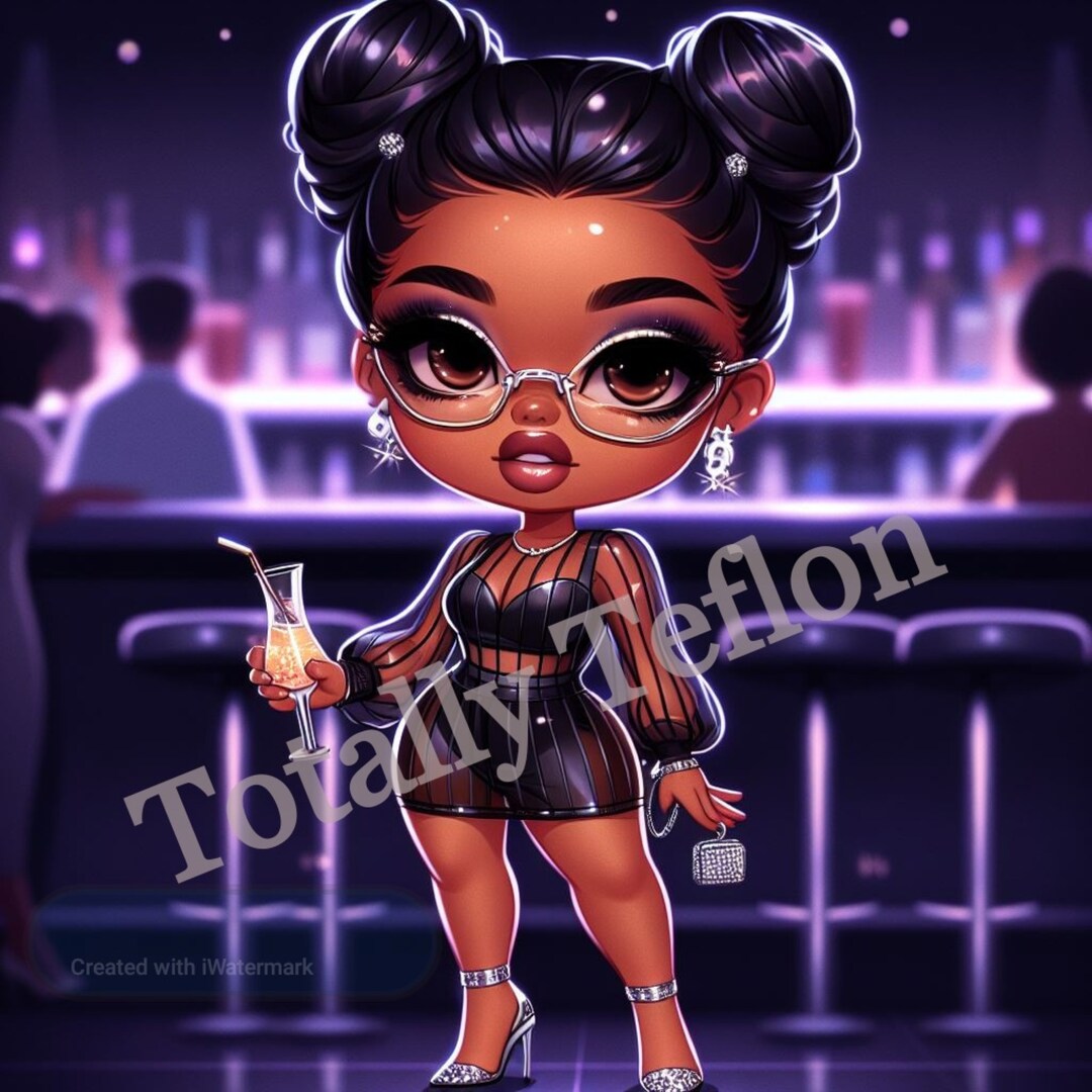 Fun, Urban, Stylish Cartoon Chibis. - Etsy