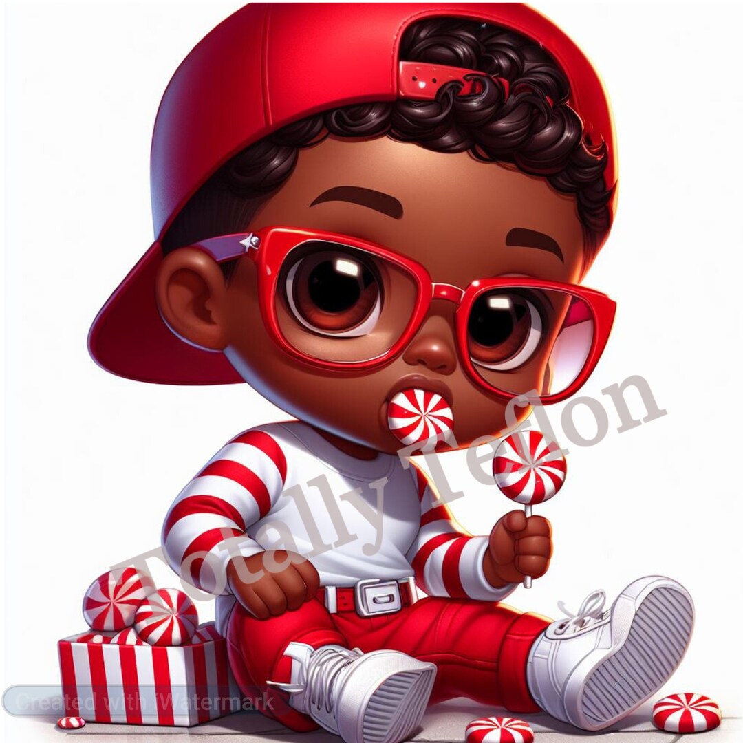 Christmas Cartoon Chibis, Fun Playful Stylish. - Etsy