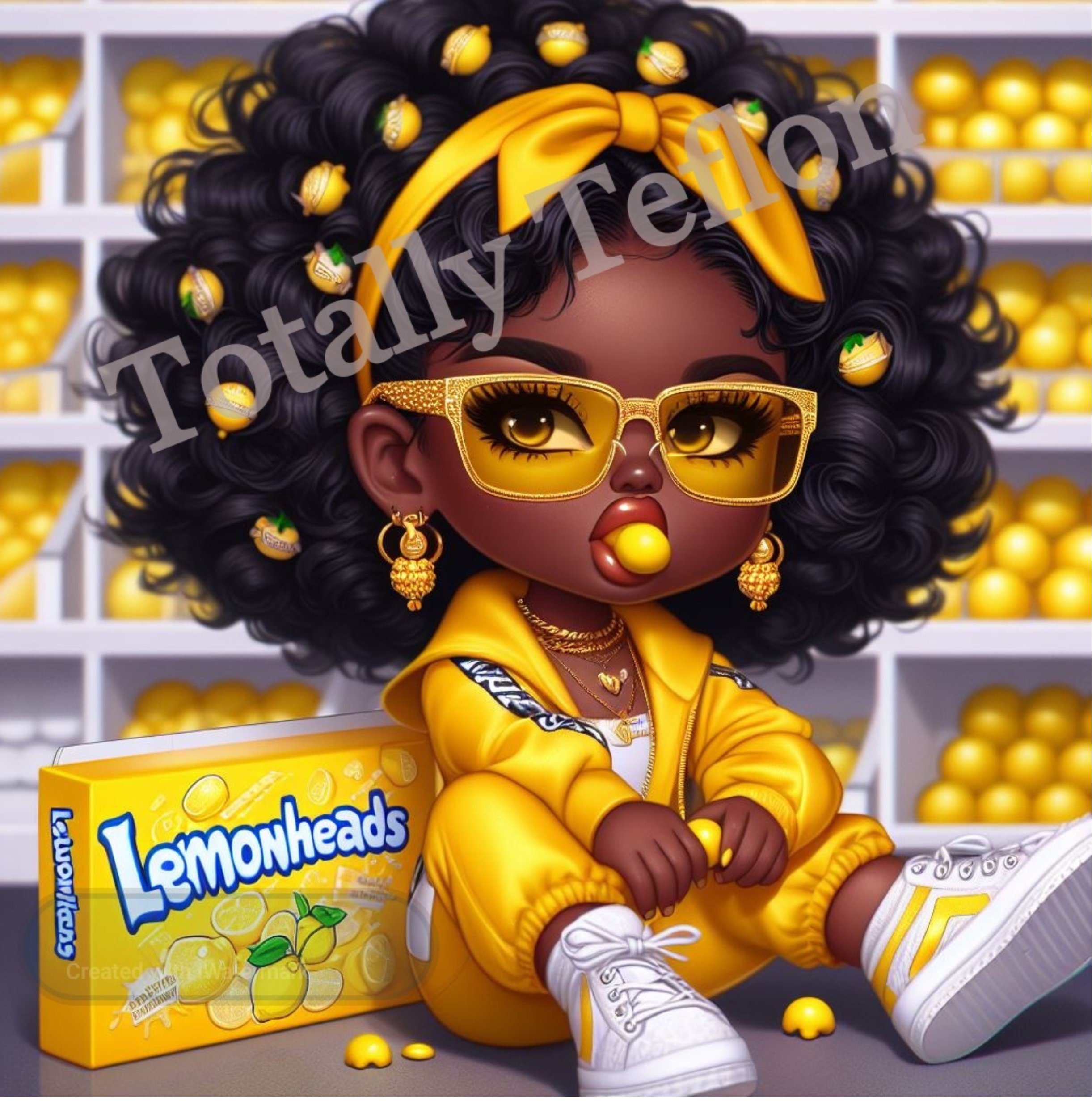 Candy Cuties Cartoon Chibis. - Etsy