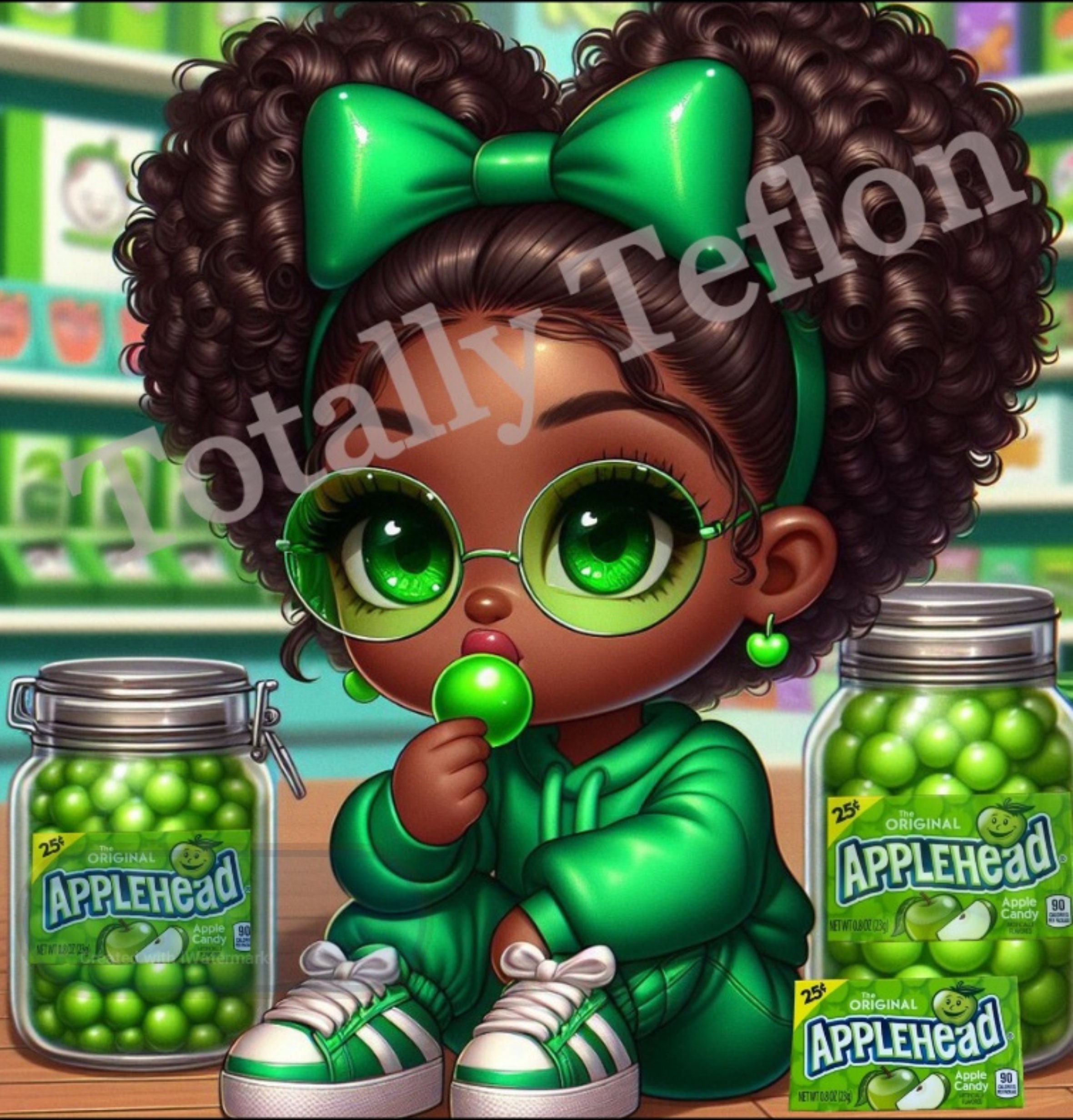 Candy Cuties Cartoon Chibis. - Etsy