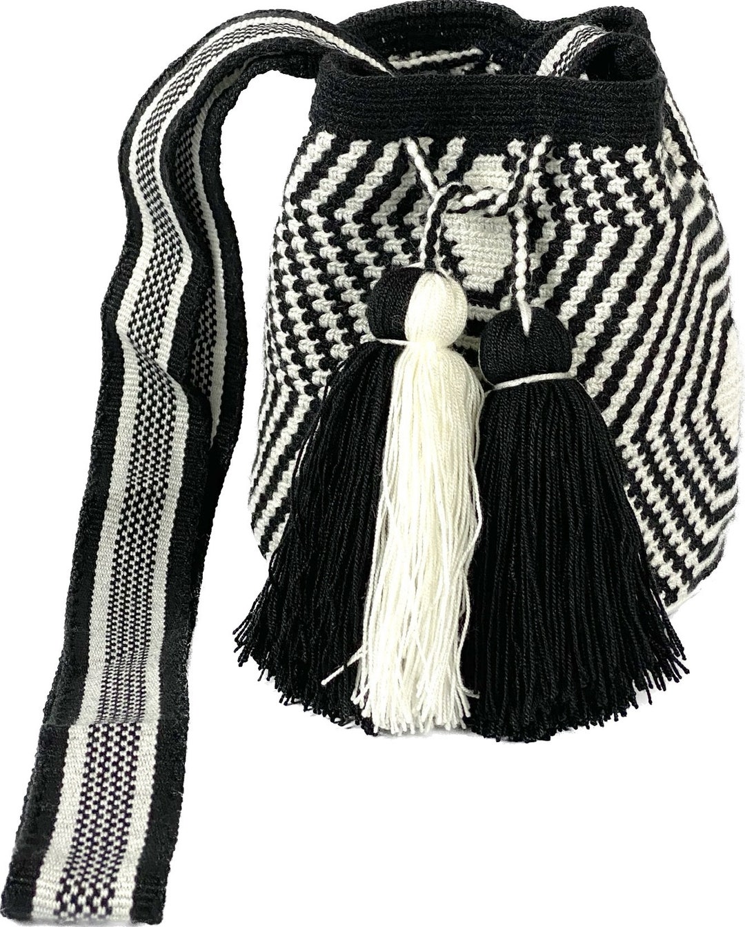 Colombia Wayuu Mochila Bag Handmade Mini Handbag Purse Indigenous Made ...