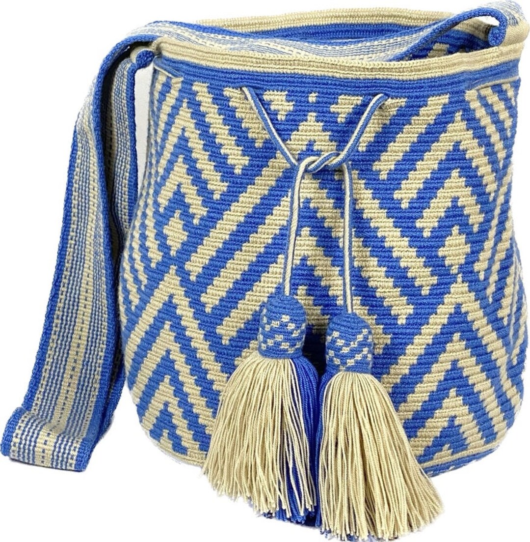Colombia Wayuu Mochila Bag Handmade Tote Crossbody Handbag | Indigenous ...