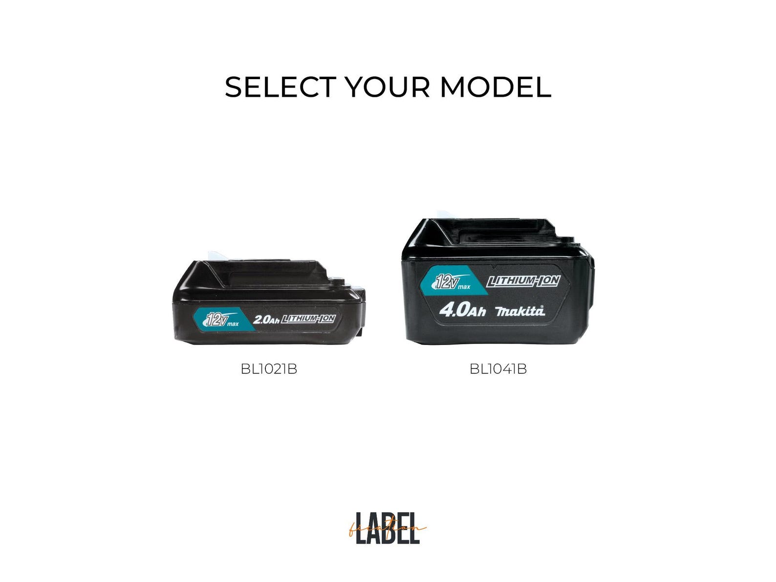 Makita 12V CXT Custom Personal Battery Label - Etsy
