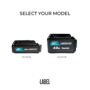 Makita 12V CXT Custom Personal Battery Label - Etsy