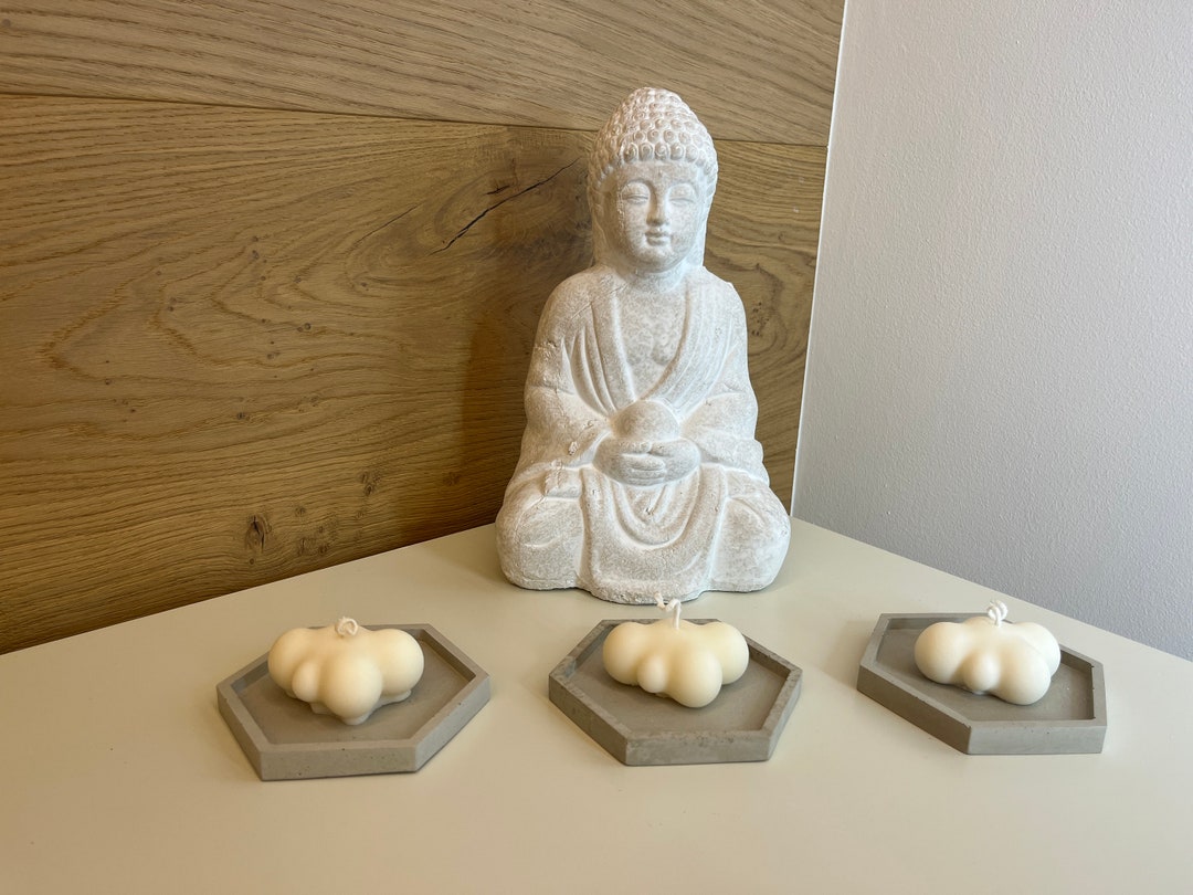 Mini Cloud, Candles, Rapeseed Wax, Handmade, Design, Handmade Candles ...