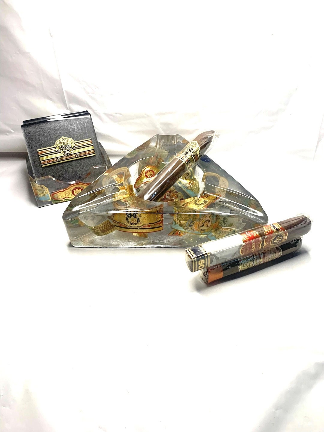 Cigar Ashtray/ashtray/cigar Kit/wedding Gift/ashtray and - Etsy