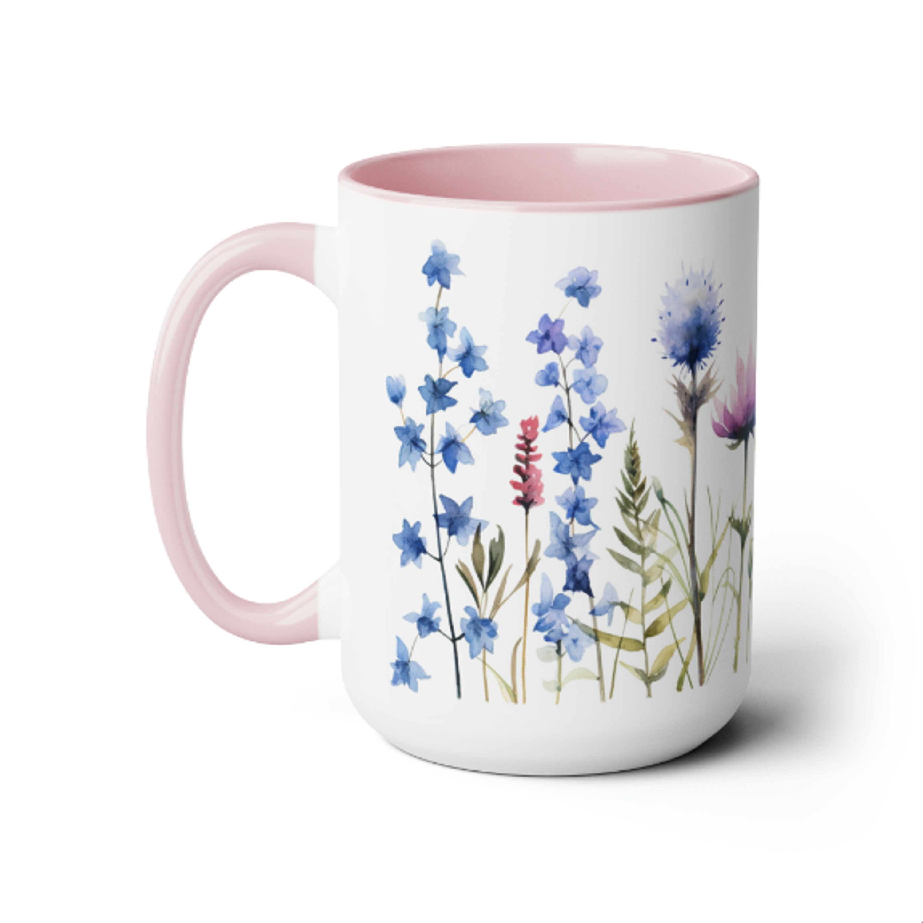 Scottish Thistle Ceramic Mug/11oz. & 15oz./white and Two Tone - Etsy