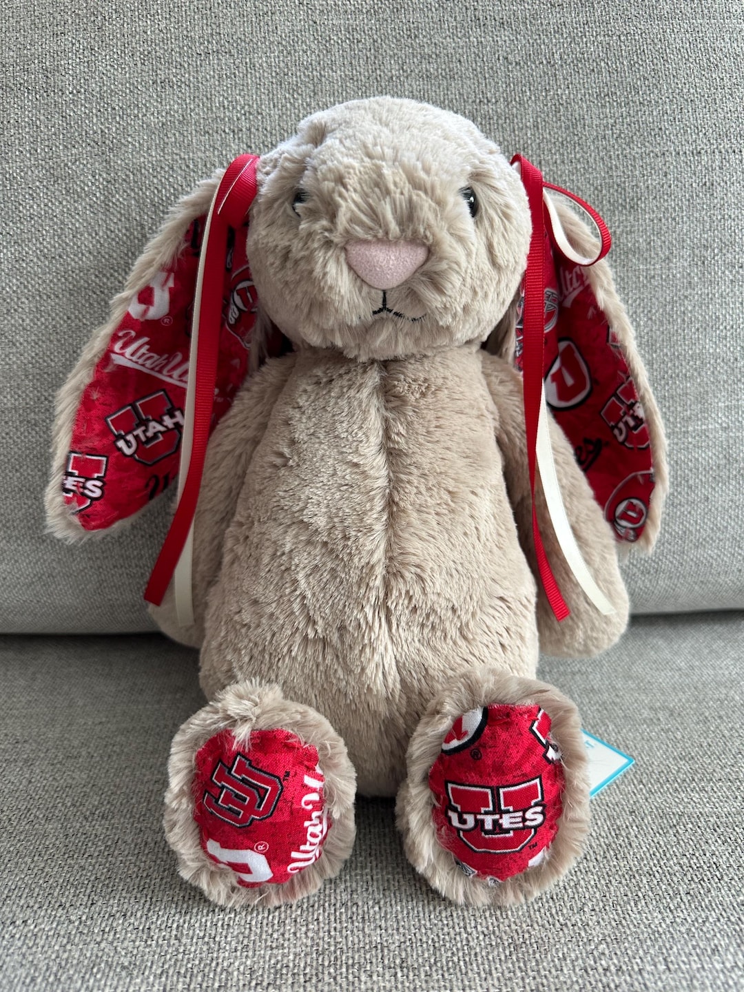 U of A College Jellycat Bunny - Etsy