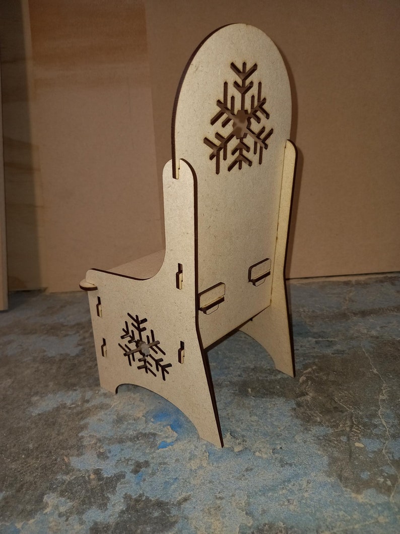 Full Size Santa Chair CNC Files - Etsy