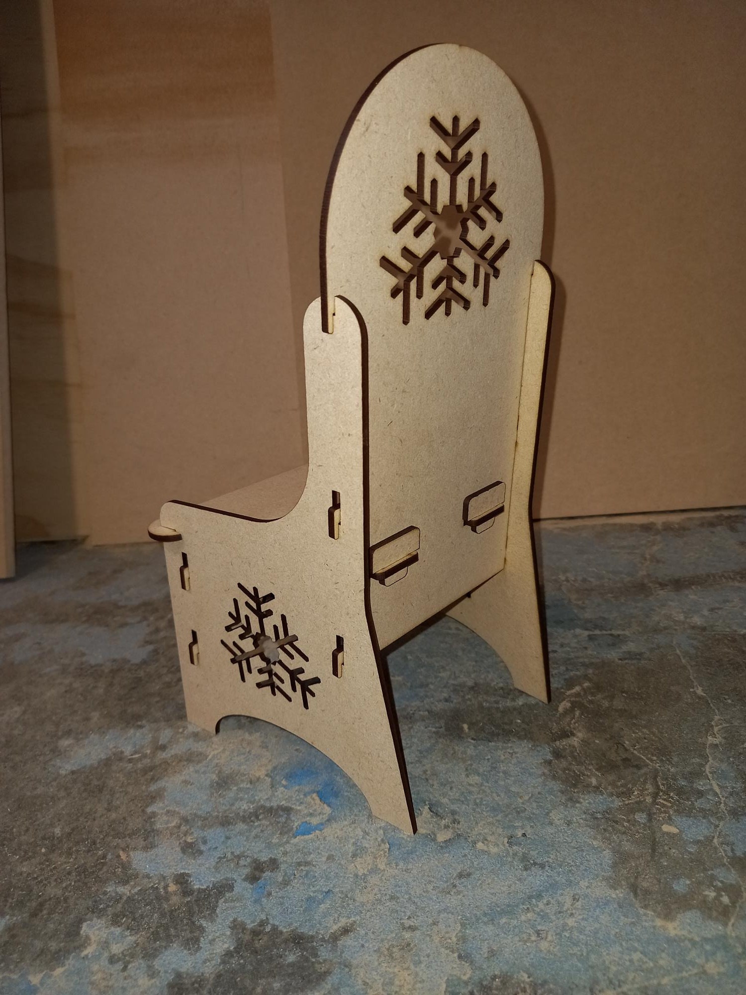 Full Size Santa Chair CNC Files - Etsy