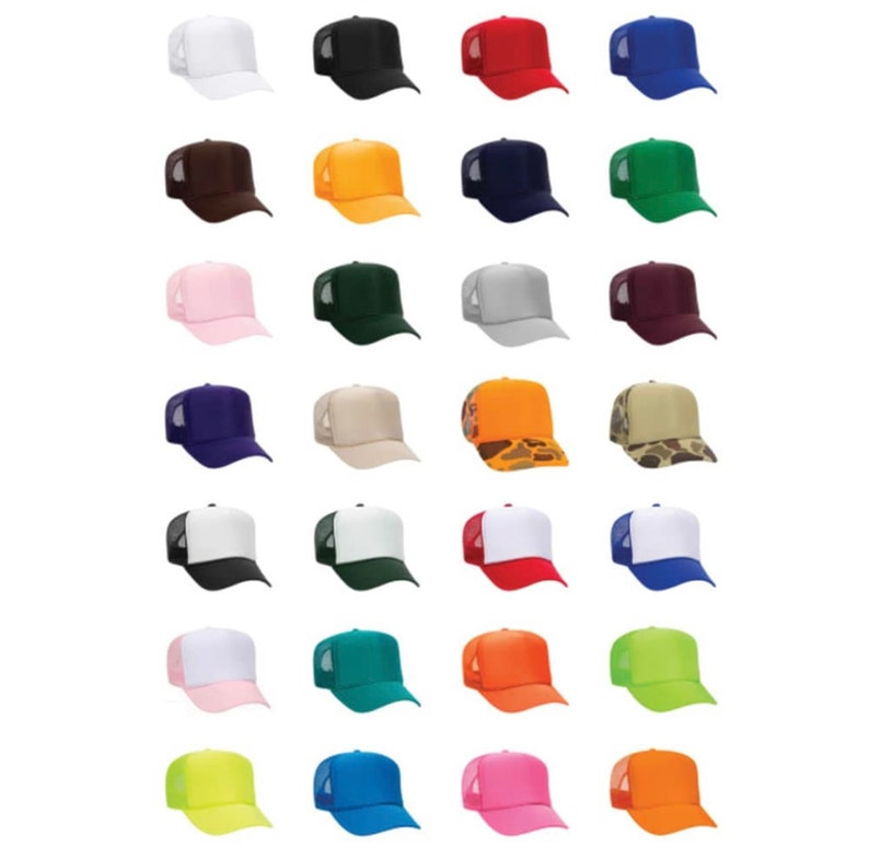 Custom, Made to Order Trucker Hats for Men and Women. Personalize What ...