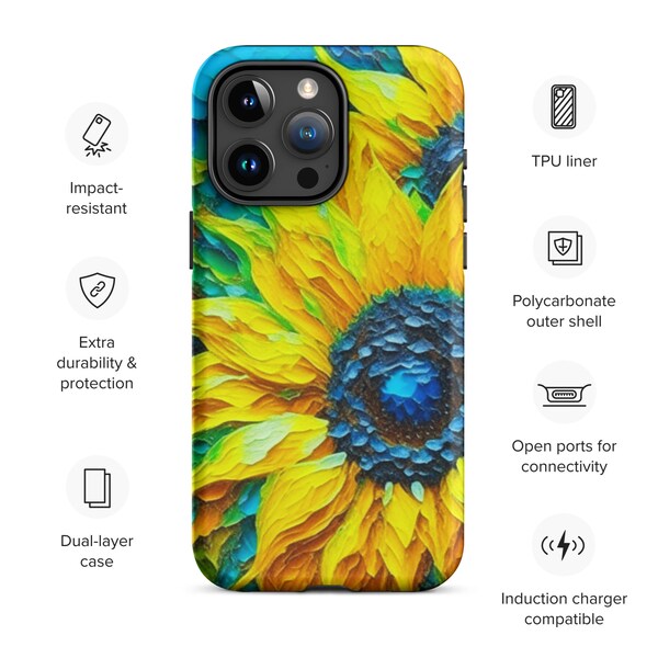 Sunflower Phone Case - Etsy