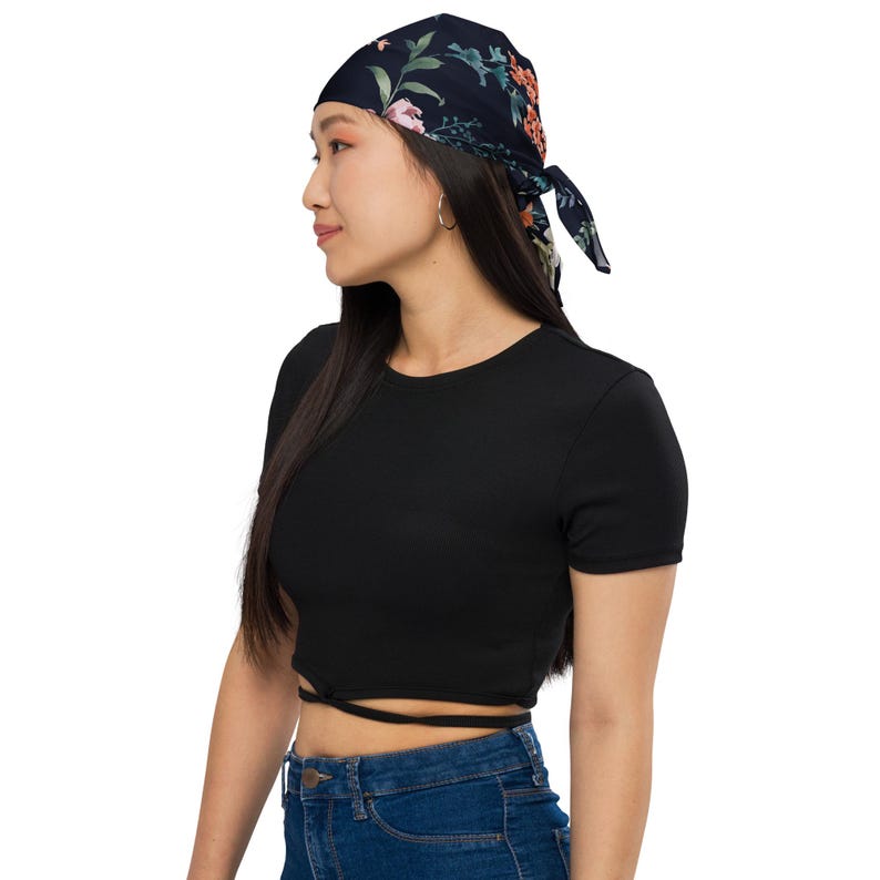 Wildflower Boho Cottagecore Flower All-over Print Bandana Floral Head ...