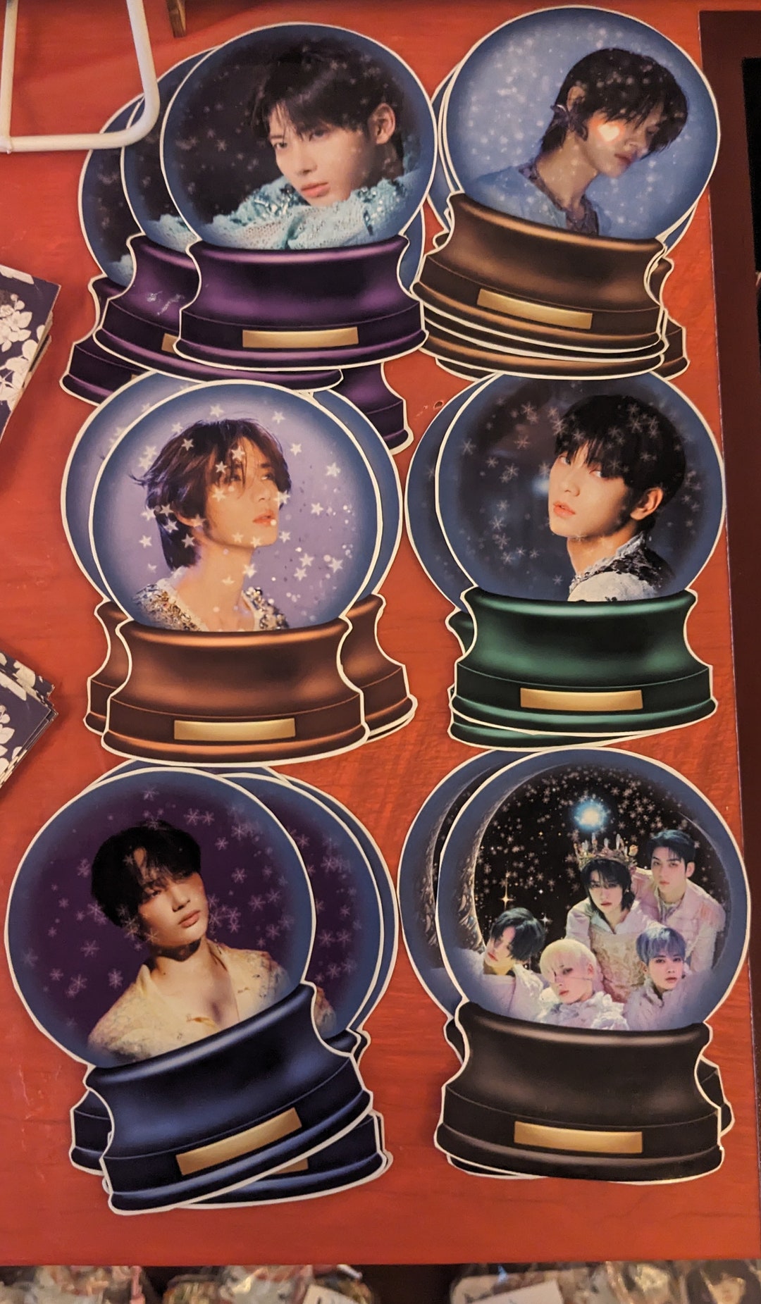 TXT Snow-globe Stickers - Etsy