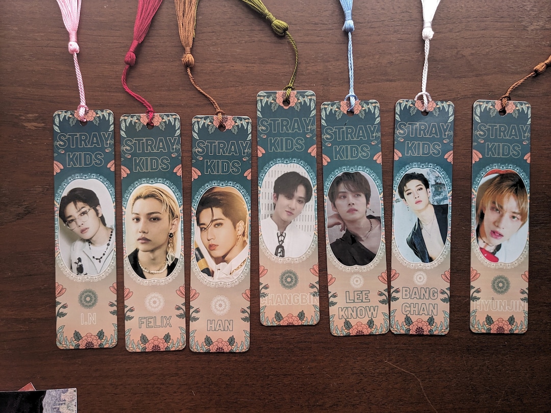 Stray Kids Metal Bookmarks - Etsy