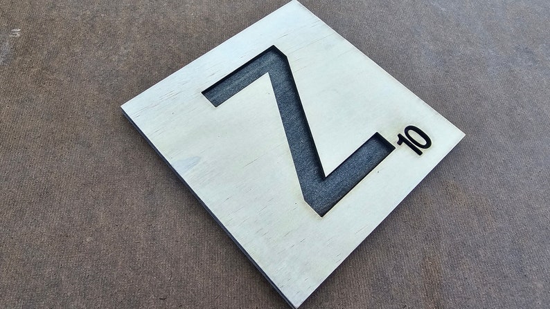 Wall Sign Wood Scrabble Letters- Scrabble Tiles- Letter Decor- Home ...