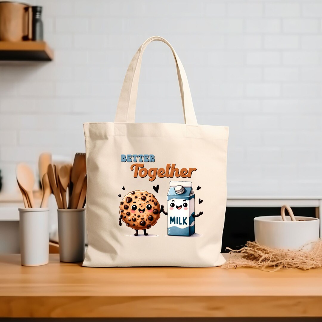 Better Together Tote Bag School Tote Bag Book Bag Girls Gift Cute ...