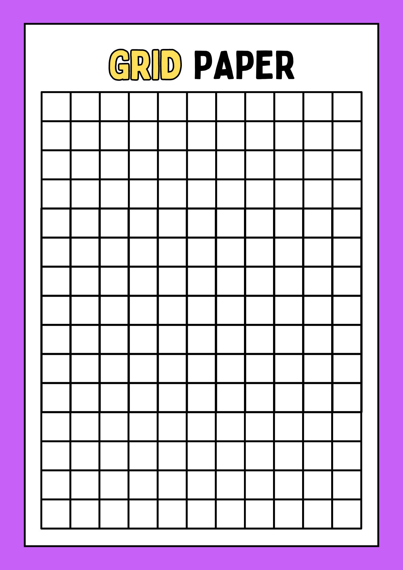 Graph Paper Bundle Printable Graph Grid Paper Templates Graph Pages ...