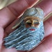 Vintage Hand Carved Boreas old Man Winter, Sailor or Wood Elf Brooch ...