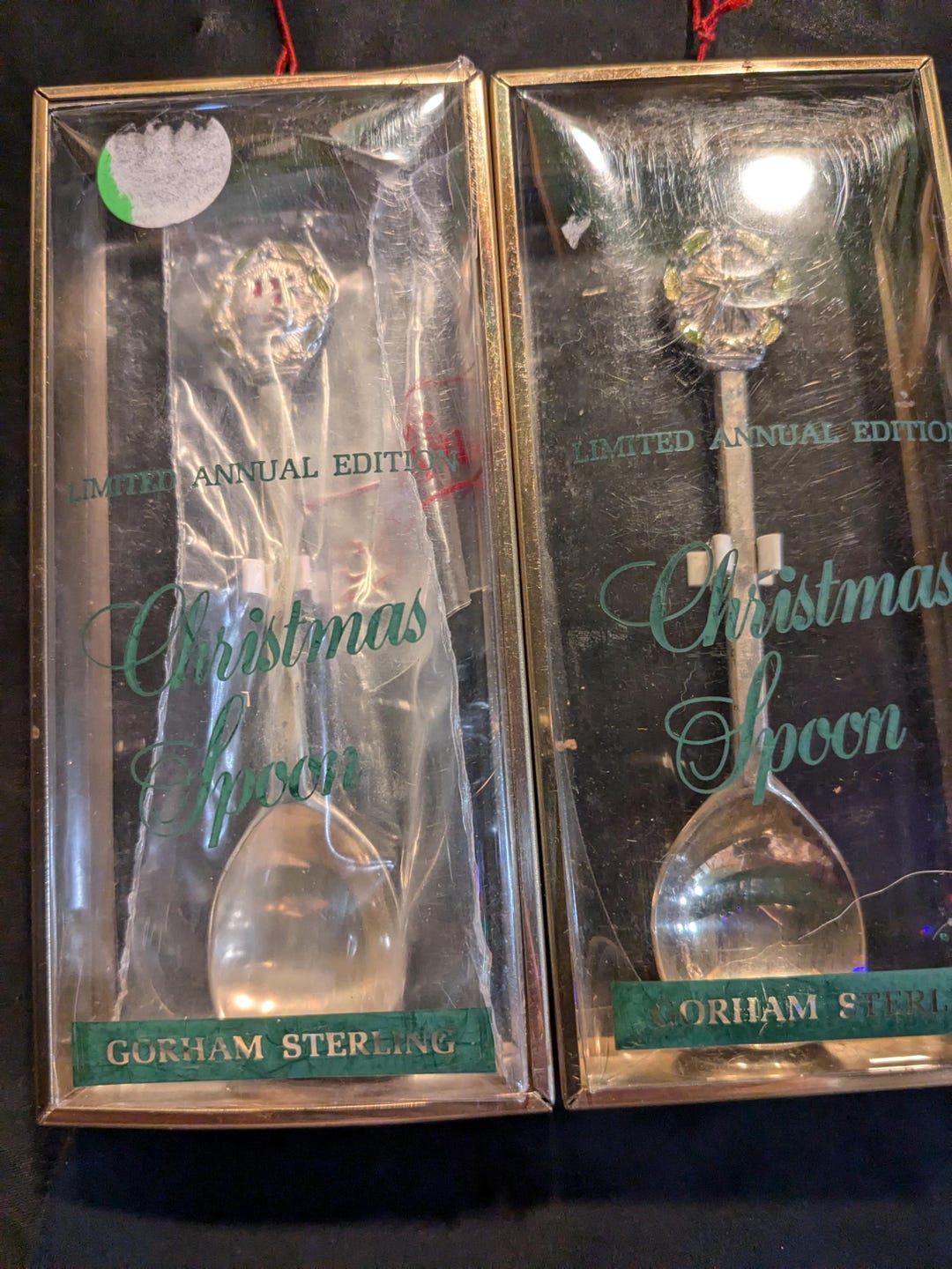 Vintage Collector's Spoons Christmas Spoon Limited Annual Edition 1971 ...