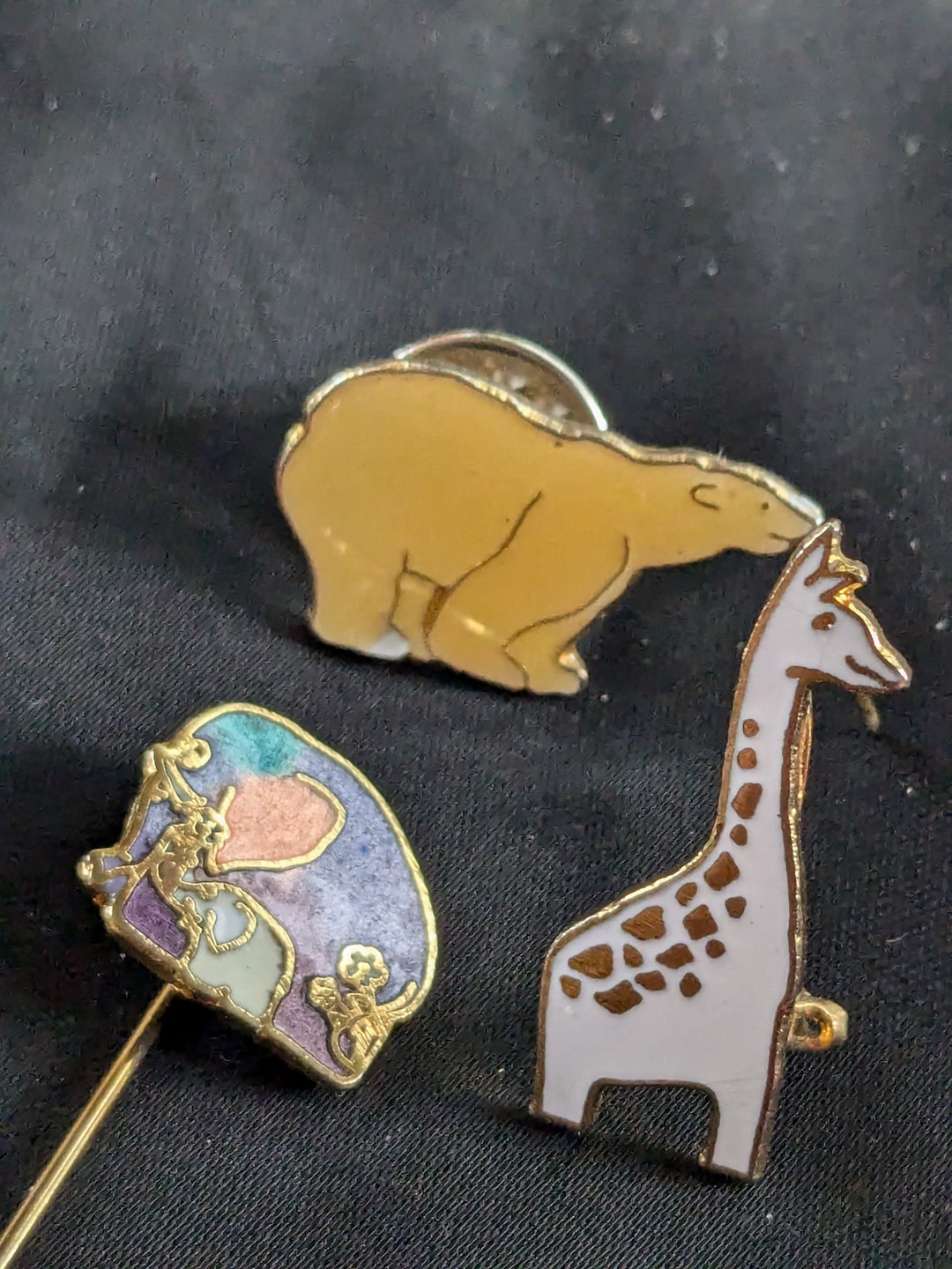 Animal Pins, Hat Pins, or Lapel Pins, Vintage - Etsy