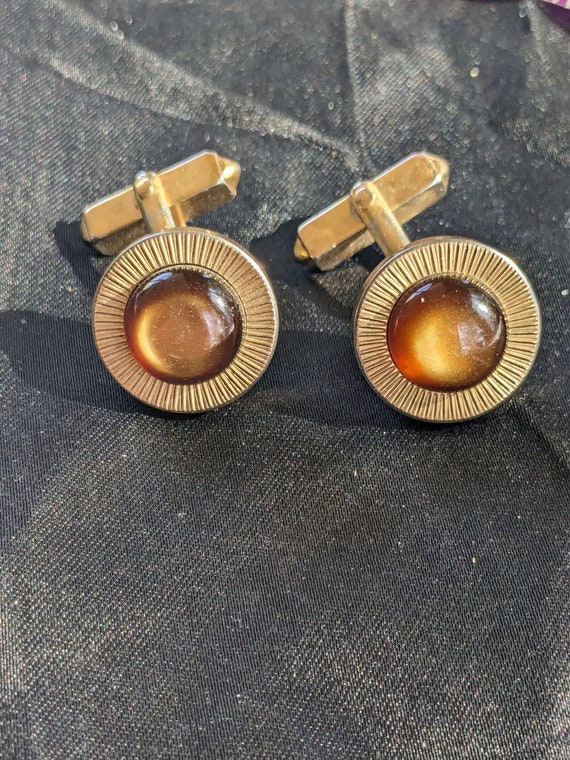 Swank cufflinks - ancient - Gem