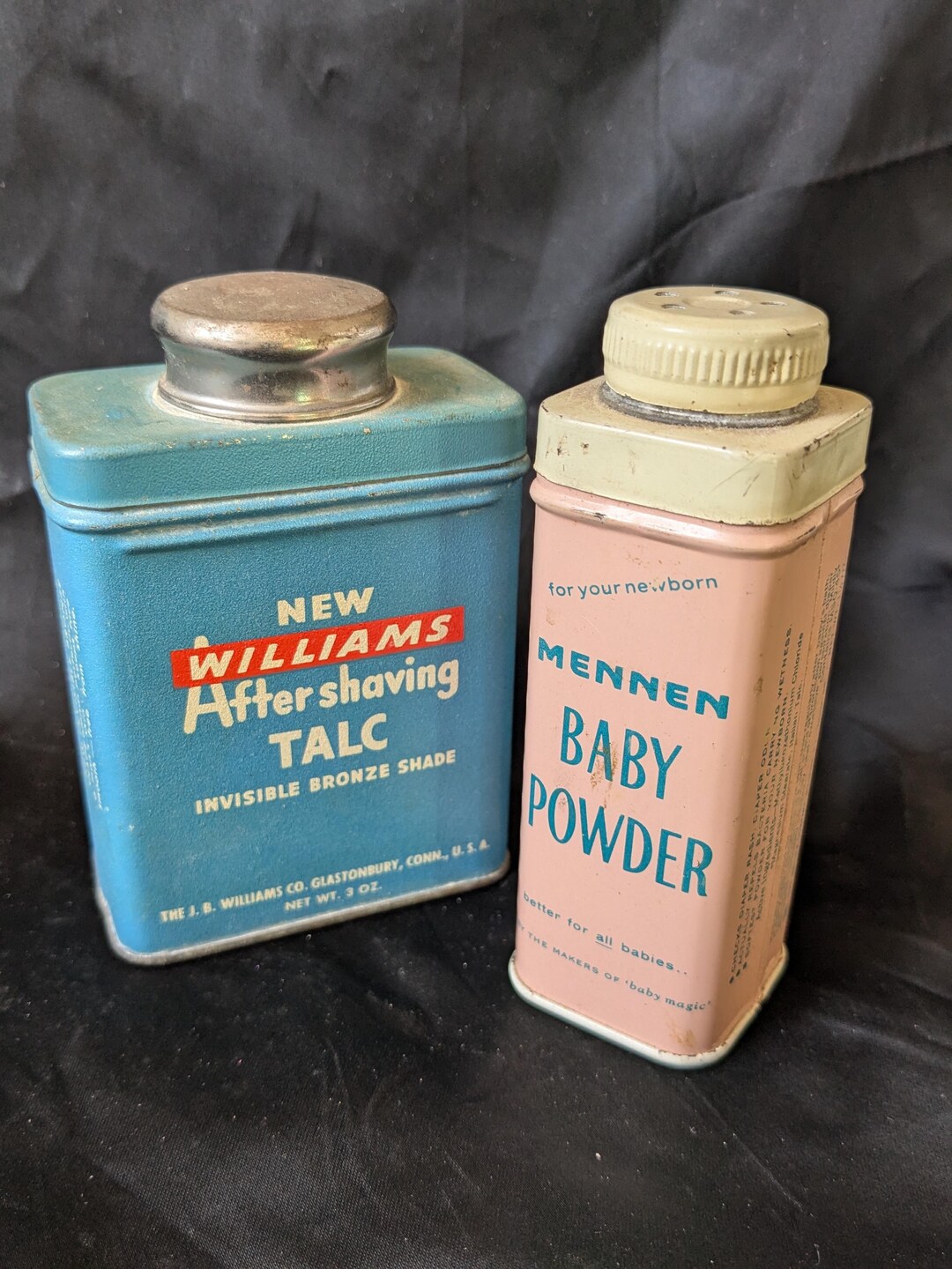 Vintage Powder Tins - Etsy