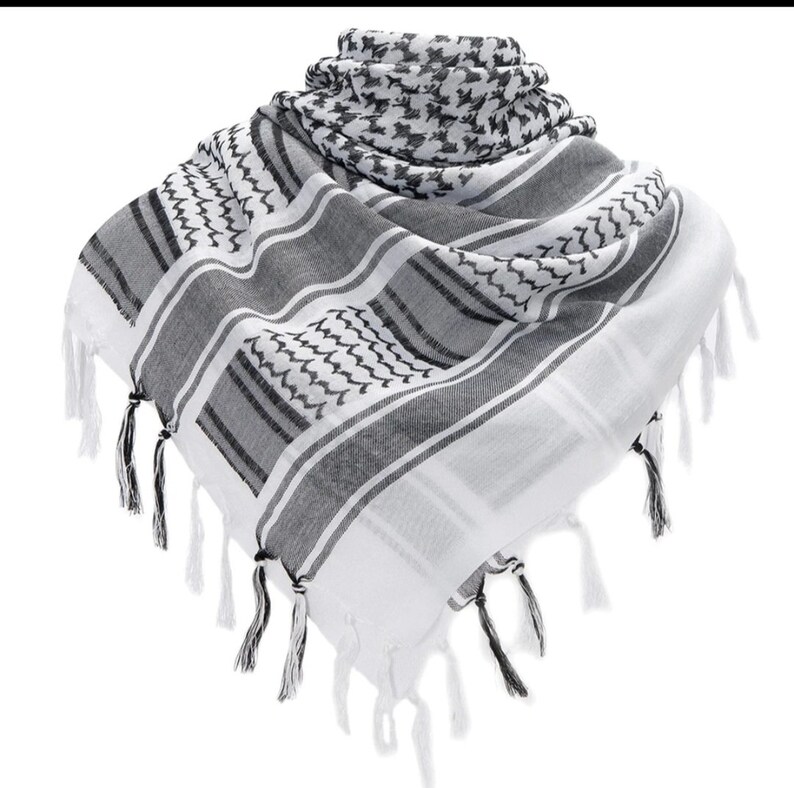 Palestine Kufiya Authentic Arab Style Headscarf Cultural Palestine ...