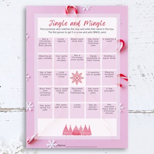 Printable Christmas Games | Holiday Party Games | Christmas Family ...