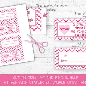 Valentine Treat Bag Topper Printable | Valentine Goodie Bag Topper ...
