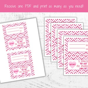 Valentine Treat Bag Topper Printable | Valentine Goodie Bag Topper ...
