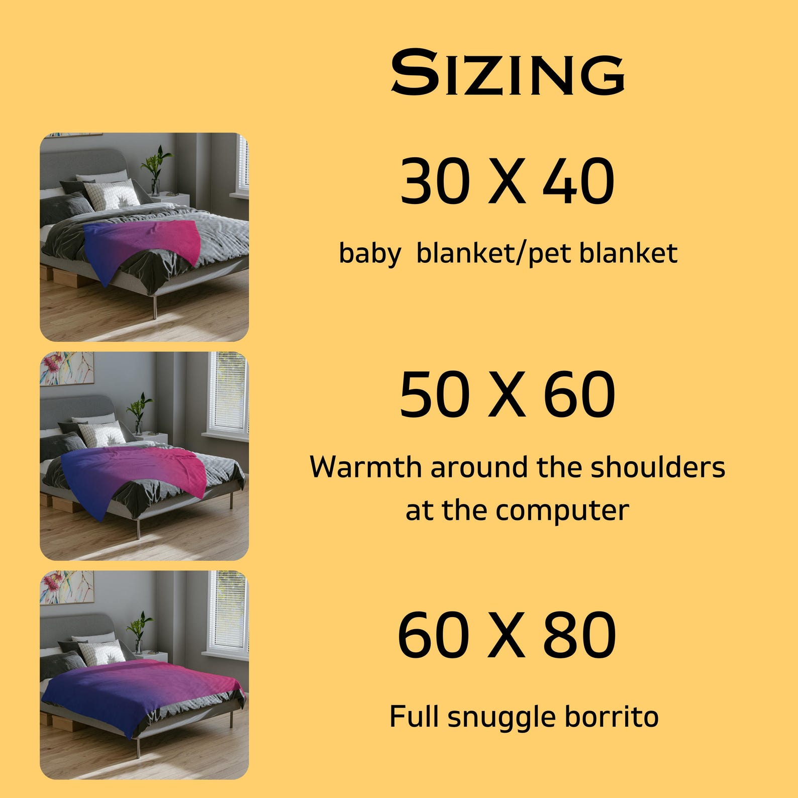 Bisexual Pride Flag Cozy Lightweight Velveteen Microfiber Blanket ...